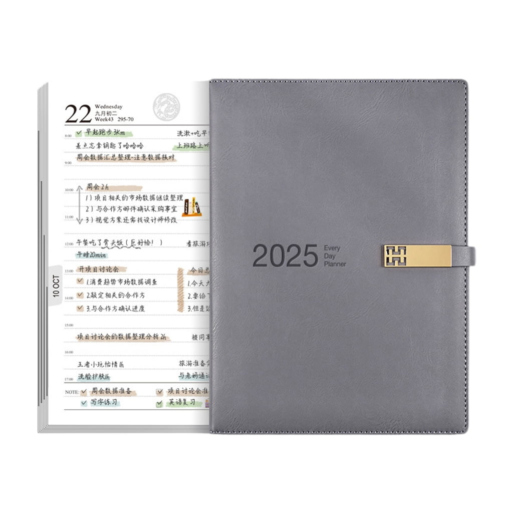 EXCIXING 2025 Daily Planner Notebook 2025 Daily Academic Planner Band ...