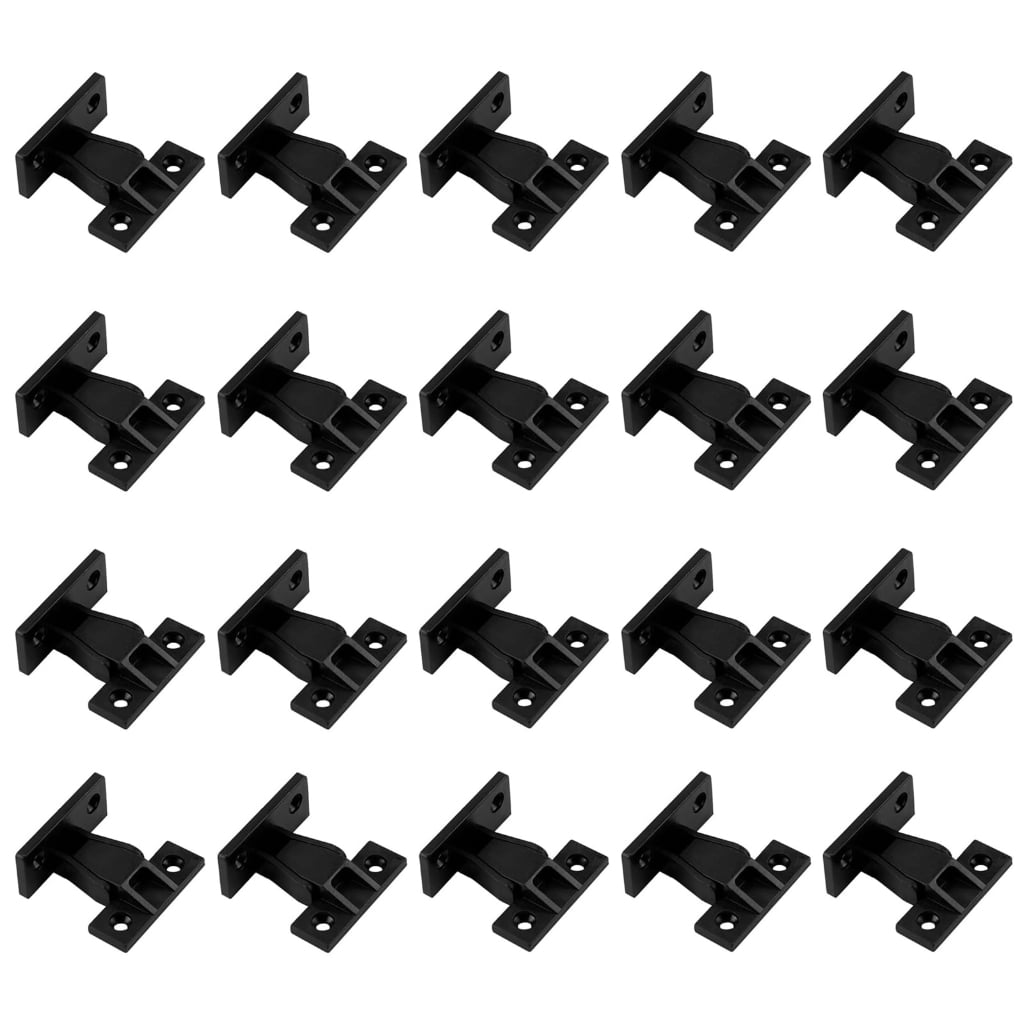 EXCIXING 20Pcs Push in Plinth Panel Furniture Connectors Bracket Press ...