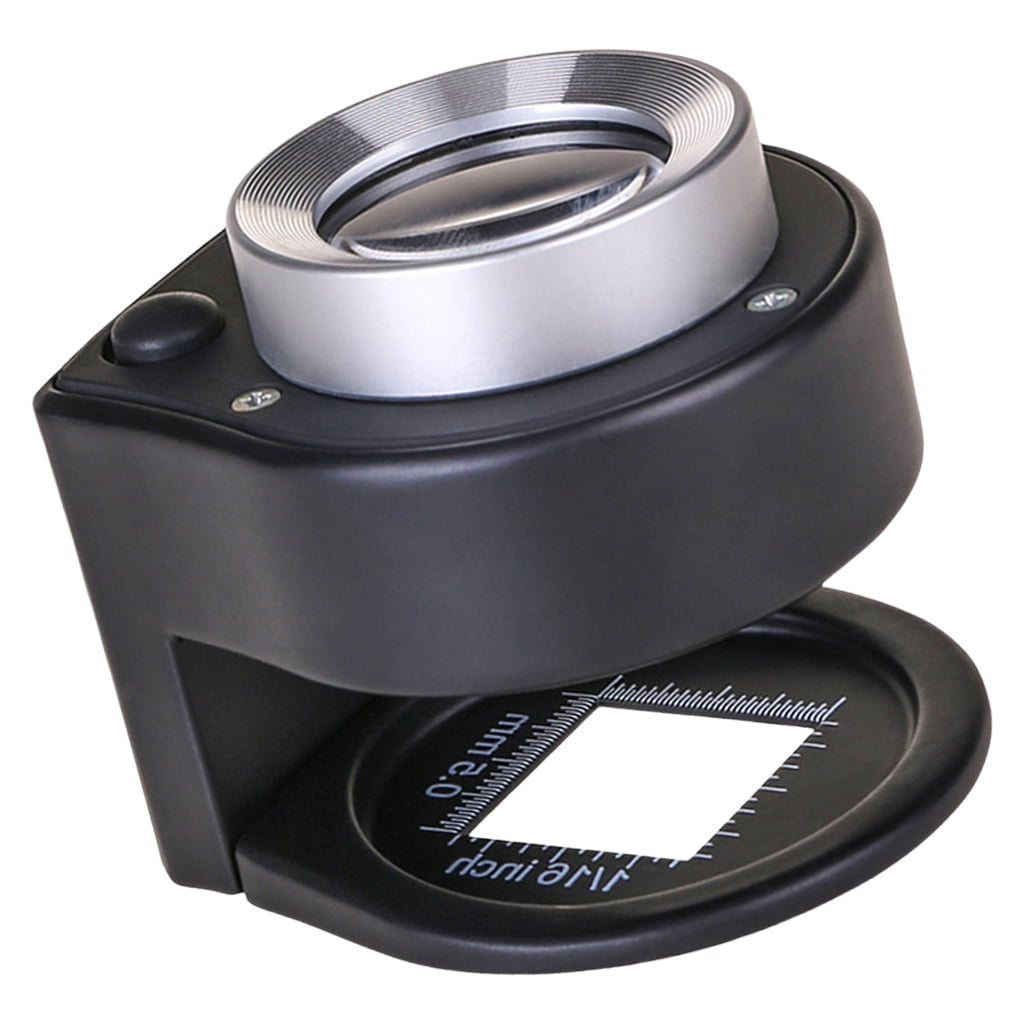 EXCIXING 30x Magnifying Glass USB Rechargeable Optical Glass Lens ...