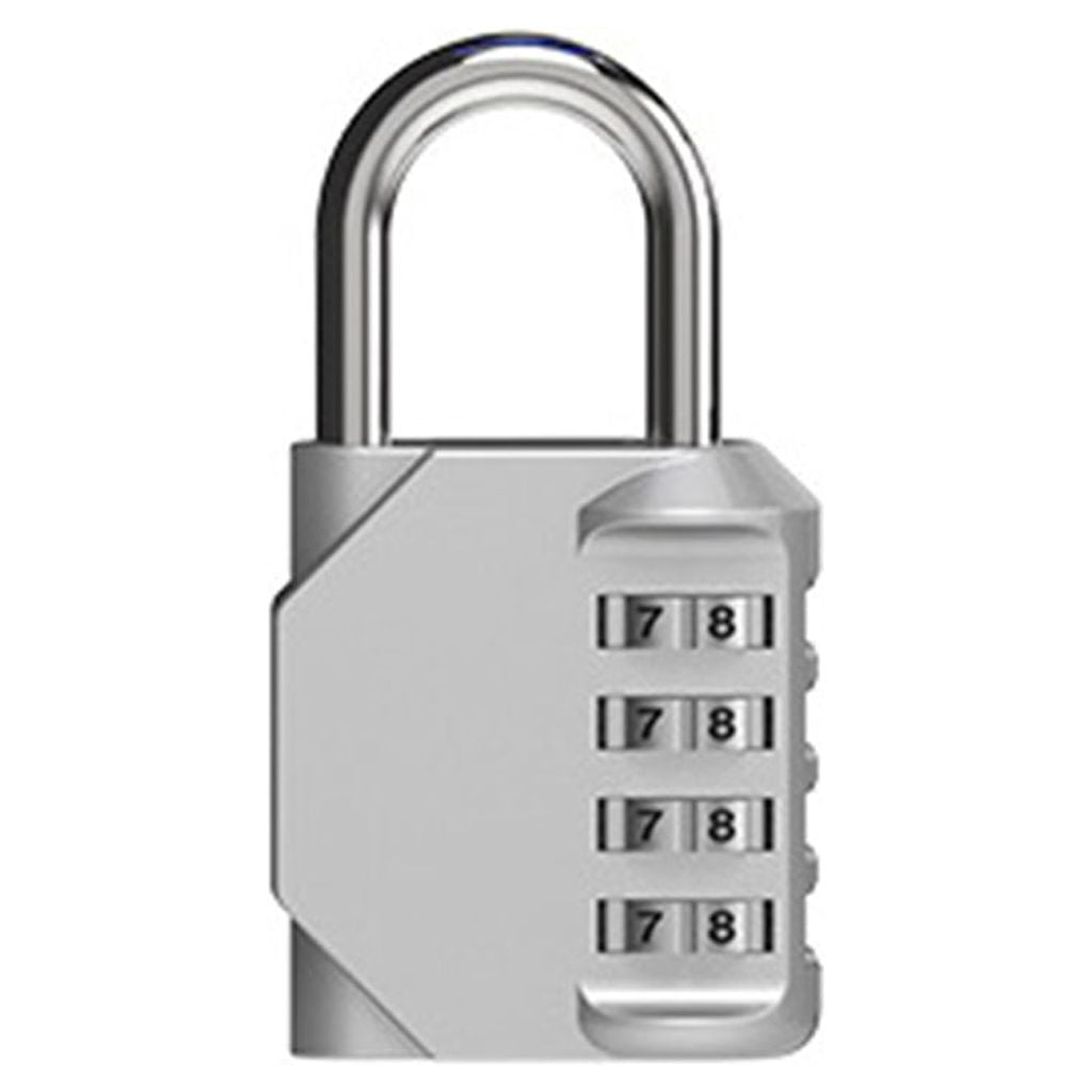 EXCIXING 4 Digit Locker Padlock for School Gym Lockers Weatherproof ...