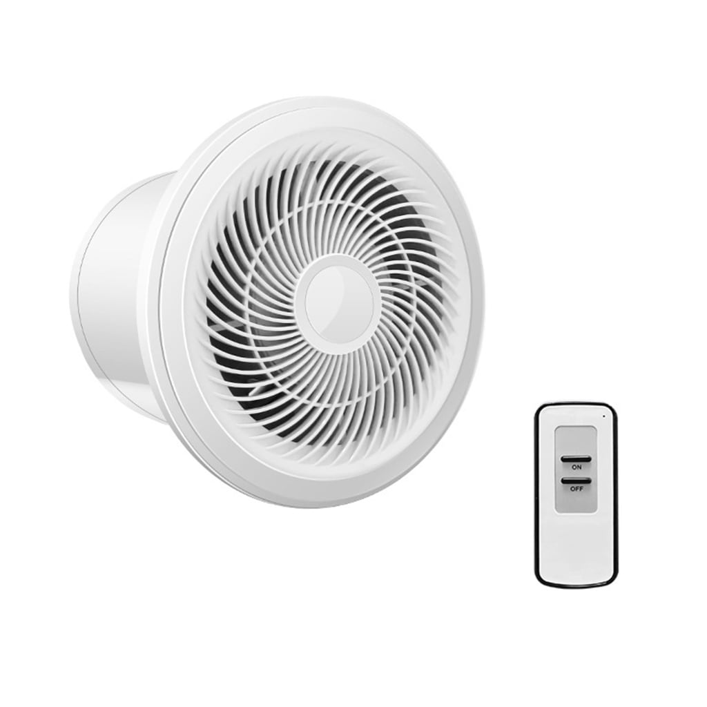 EXCIXING 4Inch Exhaust Fan with Remote Control Low Noise Ventilation ...