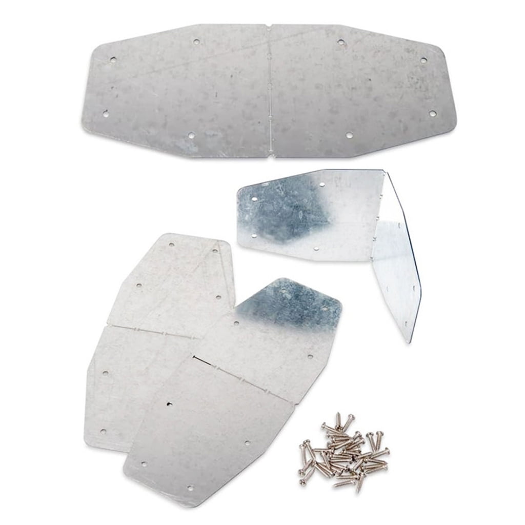 EXCIXING 4pcs Garden Bed Corner Bracket DIY Adjustabled Metal Corner ...