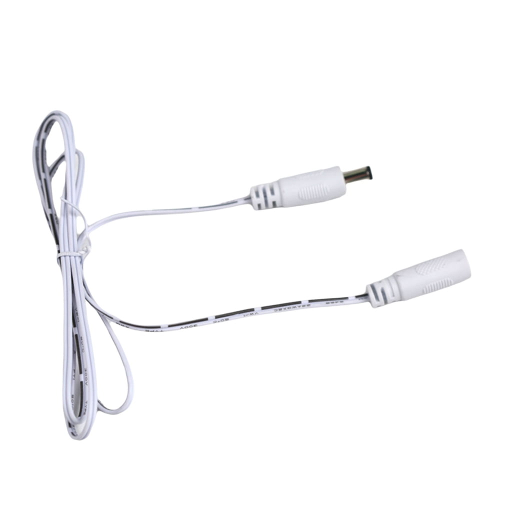 EXCIXING 5.5x2.1mm Power Extension Cable Female Male Plug Power Adapter ...