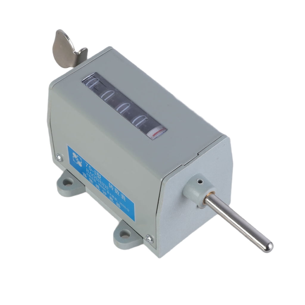 EXCIXING 5 Digits Counter Pull Counter Resettable Rotary Counter ...
