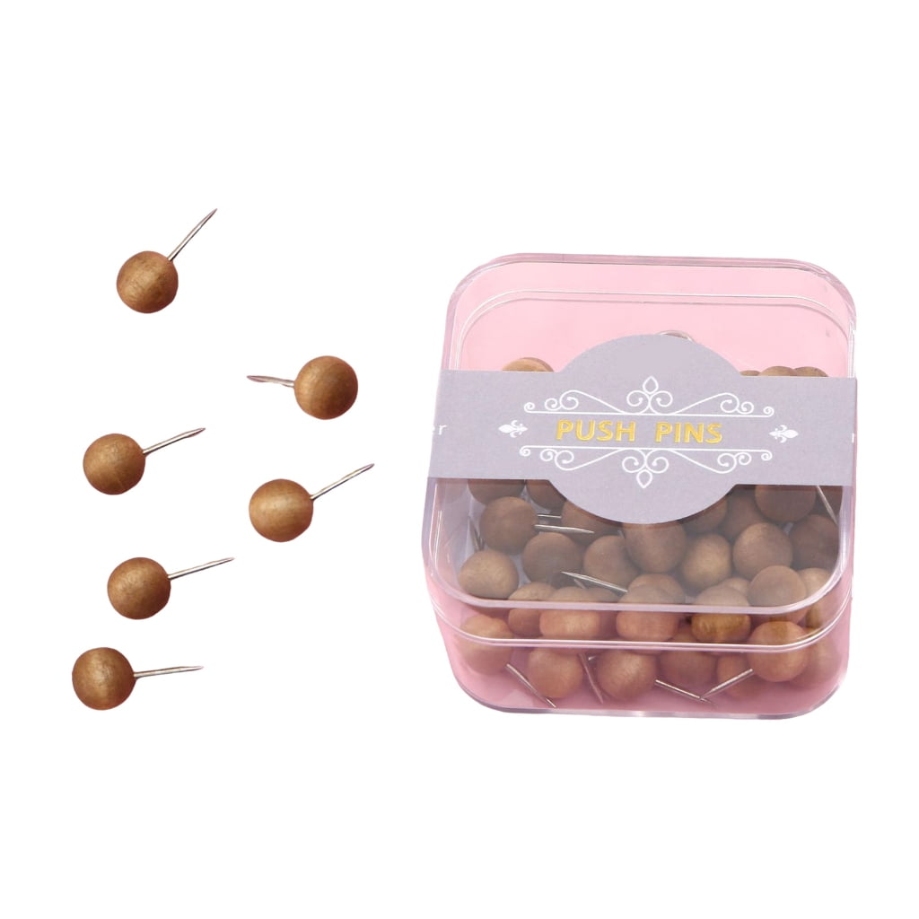 EXCIXING 50pcs Wood Board Pins Wood & Metal Wood Fasteners set for ...