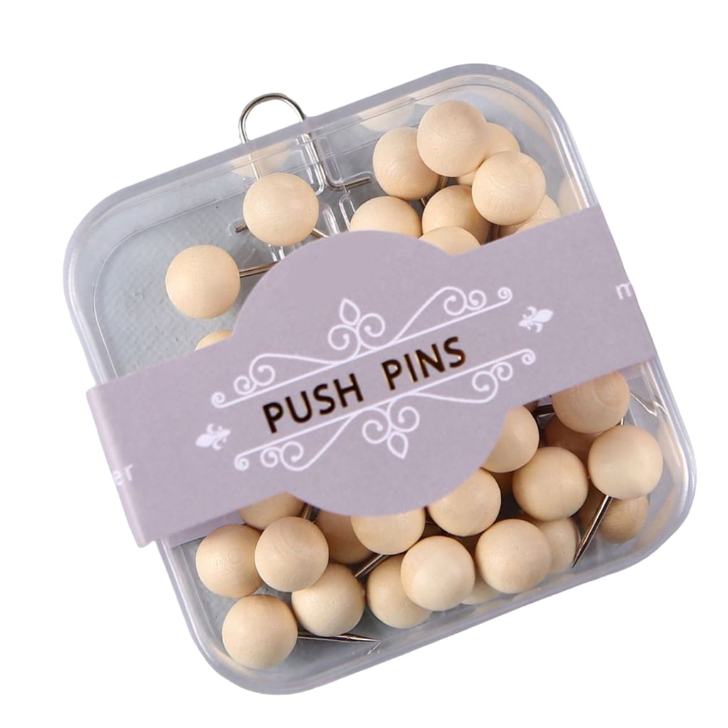 EXCIXING 50pcs Wood Board Pins Wood & Metal Wood Fasteners set for ...