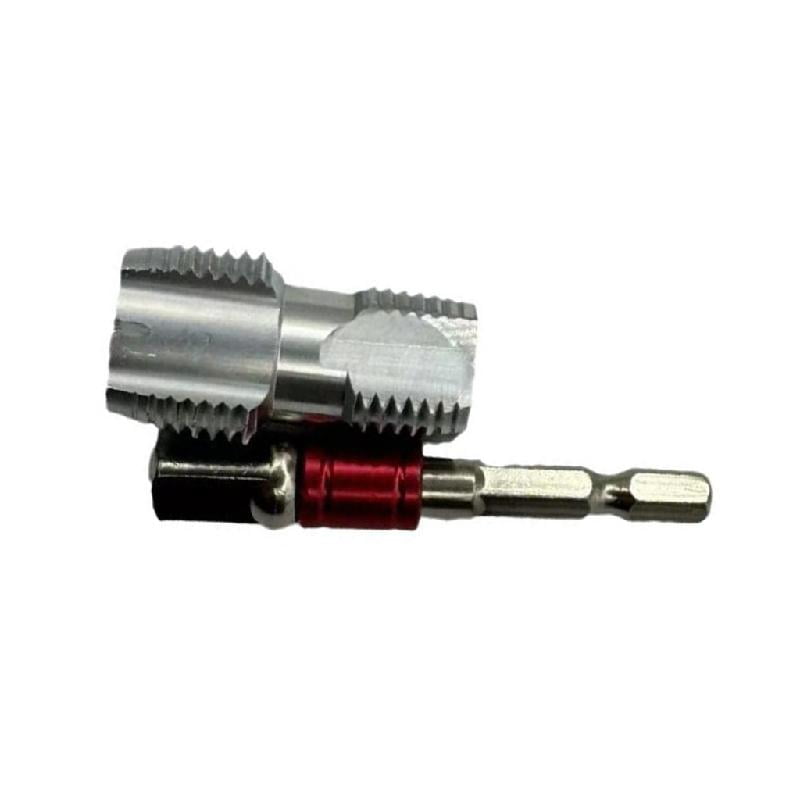 EXCIXING 6.35mm Hexagonal Water Pipe Expansion Adapter Electric Drill ...