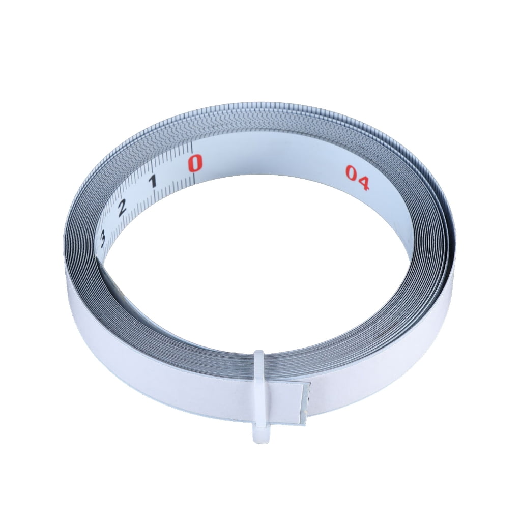 EXCIXING Carbon Steel Measuring Tape Stickers Versatile Adhesive Backed ...