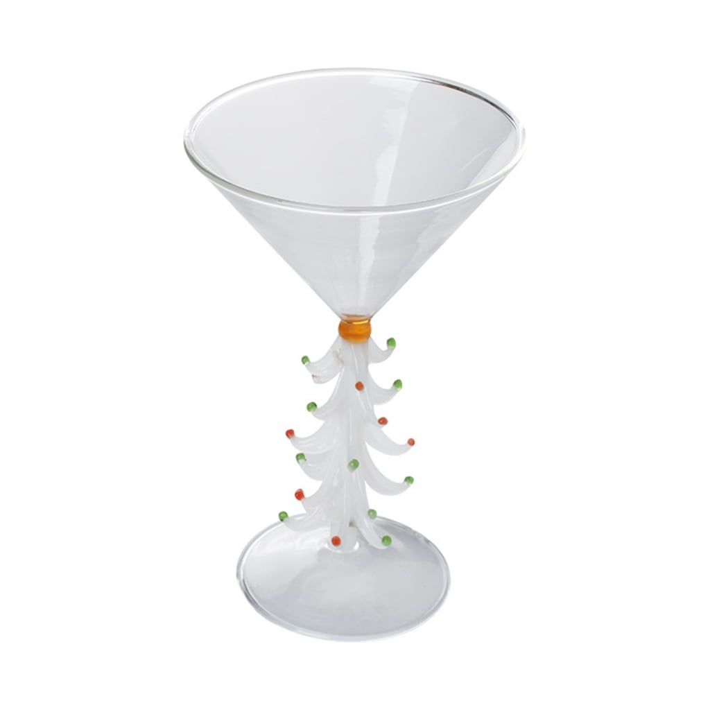 EXCIXING Christmas Tree Glass for Cocktails Martinis Drinkware Cup for ...