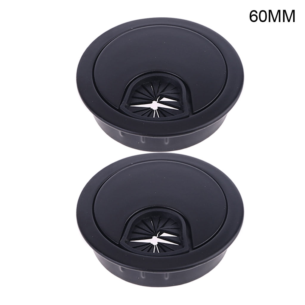 EXCIXING Computer Tidy Grommet Table Cable Outlet Port Surface Line Box ...