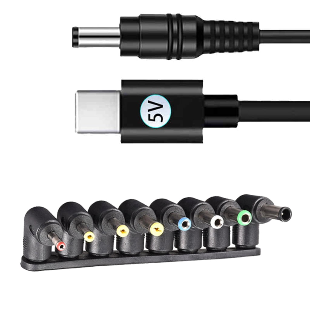 EXCIXING DC5521 Power Adapter Cable 100CM 5V-20V for Laptops Routers ...