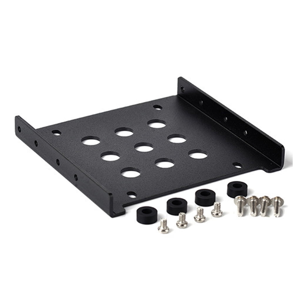 EXCIXING DIY Aluminum Hard Drive Bracket Hard Disk Shelf Desktop ...