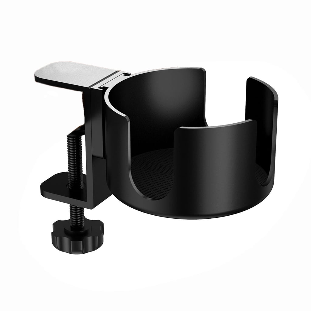 EXCIXING Desk Cup Holder Table Edges Clamps Cup Holder AntiSpill Cup ...