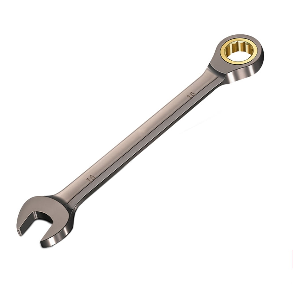 EXCIXING Double Ended Utility Wrench Ratchet Spanner Heavy Duty Two ...