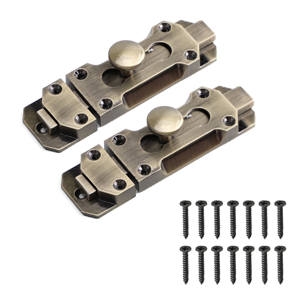 EXCIXING Easy to Installion Push Pull Door Lock Latches Required for ...