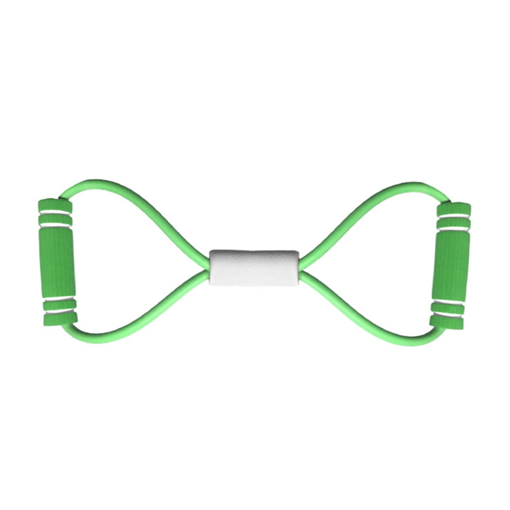 EXCIXING Figure 8 Arms Pull Up Stretch Resistance Band for Arms Chest ...
