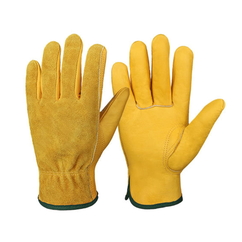 EXCIXING Heavy Duty Work Gloves with Excellent Grip for DIY Projects ...