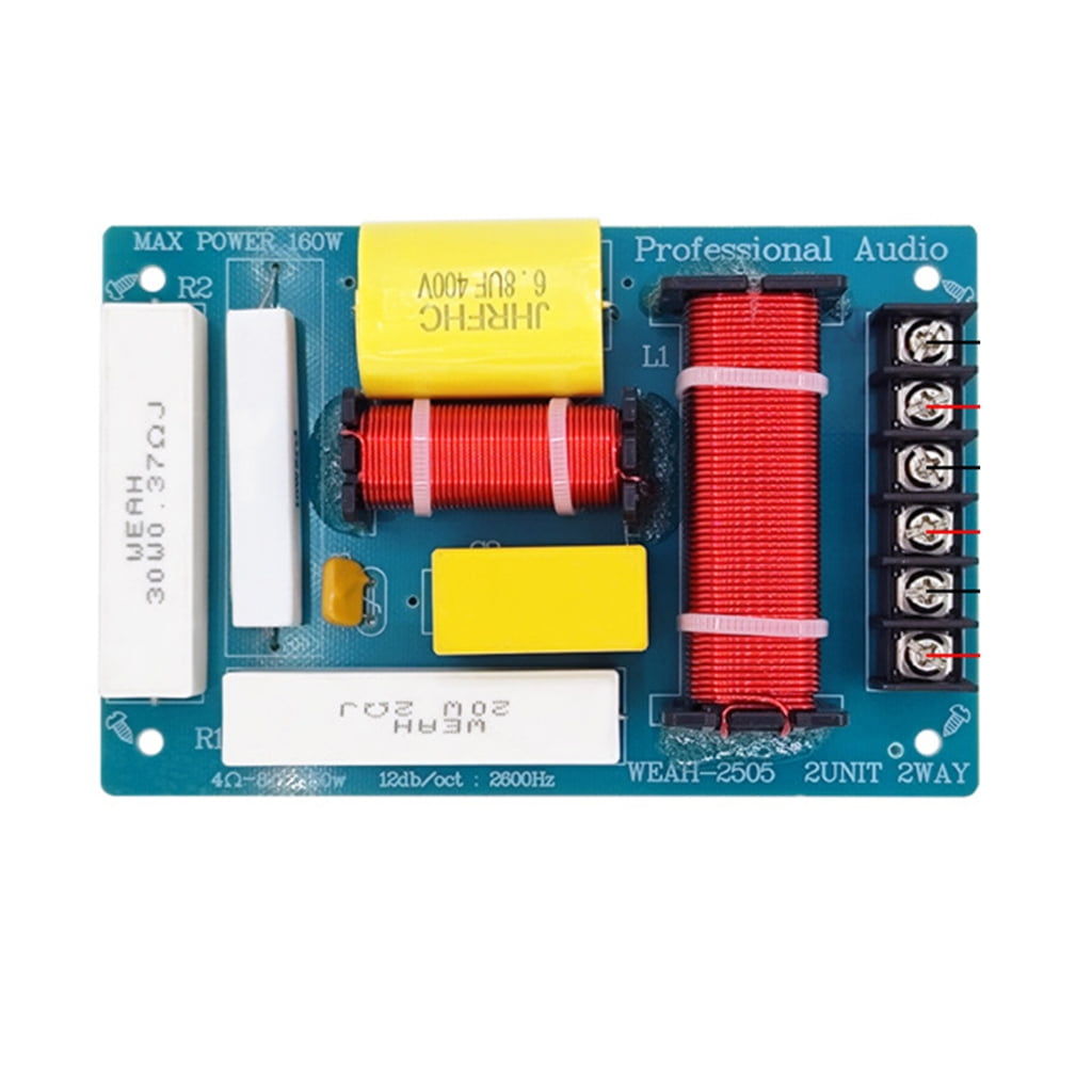 EXCIXING HiFi Sound Speakers Crossovers , 2 Way Treble/Bass Frequency Dividers for HiFi Sound ...