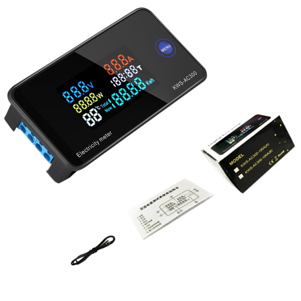 EXCIXING LED Display Voltages Current Tester 20A Equipment Monitors for ...