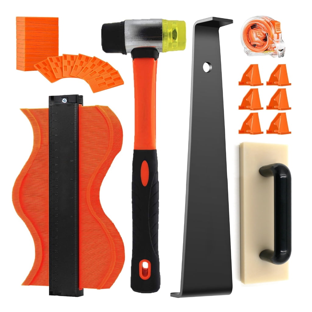 EXCIXING Laminate Wood Flooring Installation Kit with Reinforced Double ...