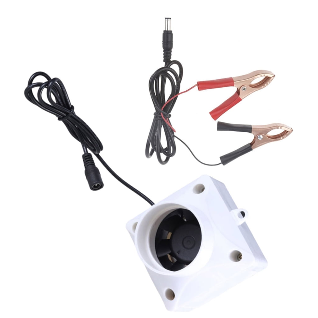 EXCIXING Low Noise 50db 12V 50mm Vent Fan with Power Cable Line for ...