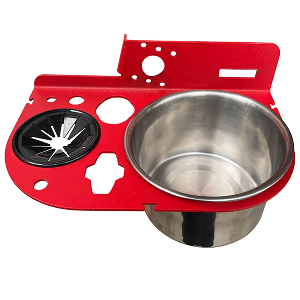 EXCIXING Multi Compartment Tool Rack Ladder Shelf Large Bucket Garage ...