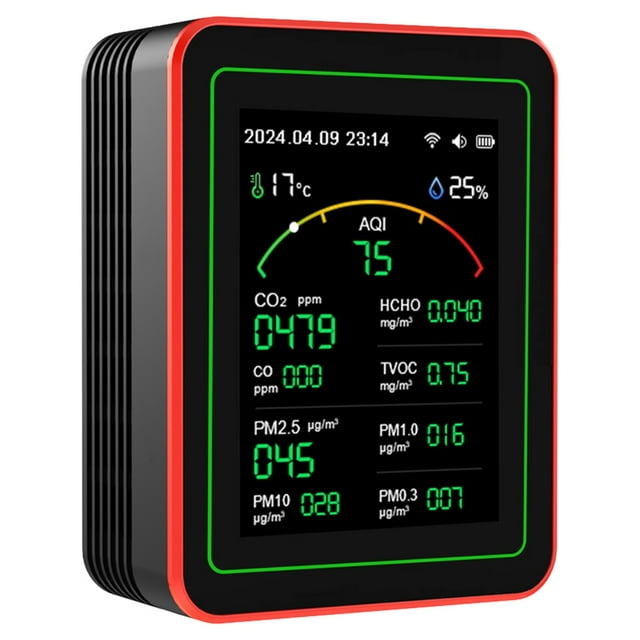 EXCIXING Multifunctional Accurate Tester Air Quality Meter Air Quality ...