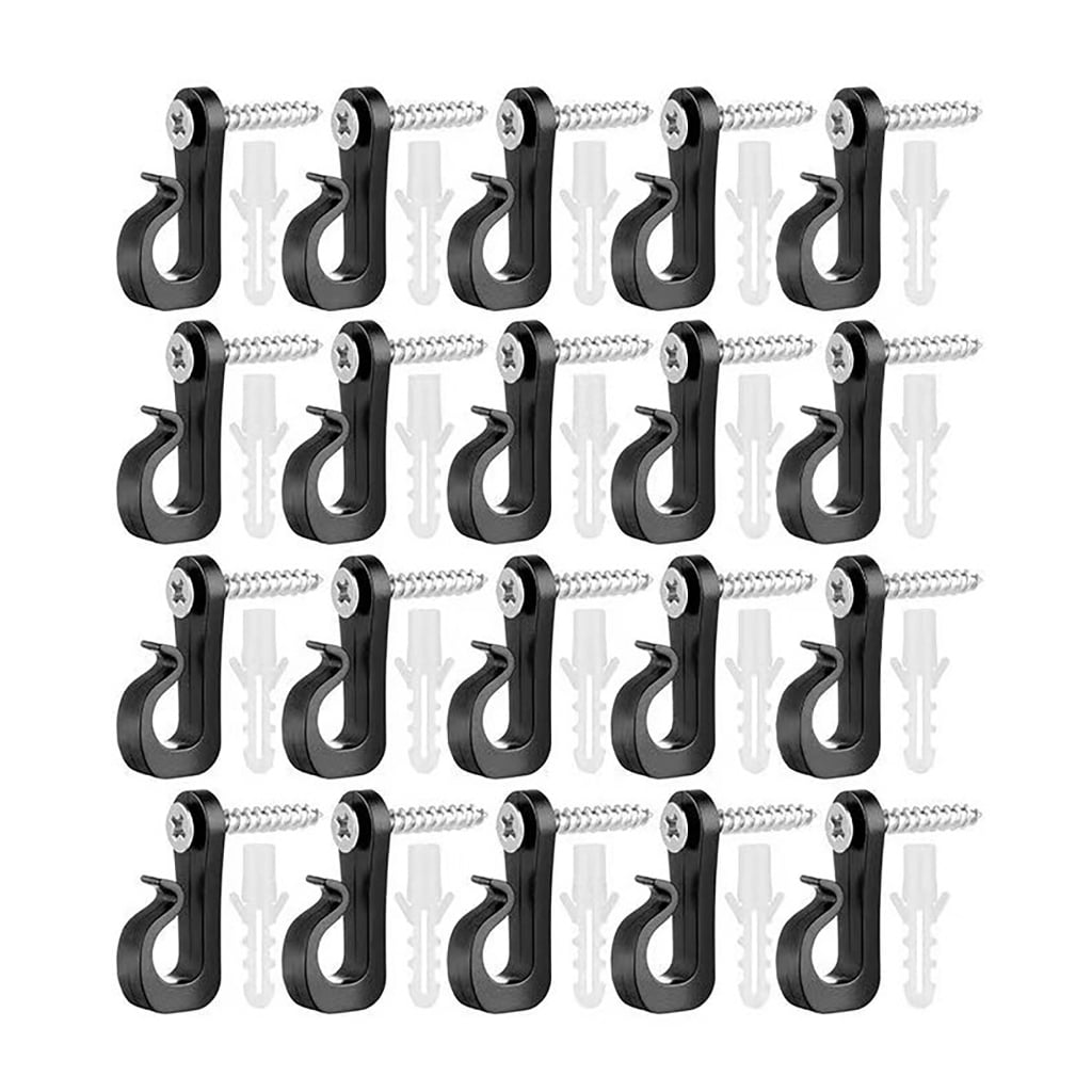 EXCIXING Multipurpose Outdoor Gutter Hook Reusable S Hook Home Accessoy ...