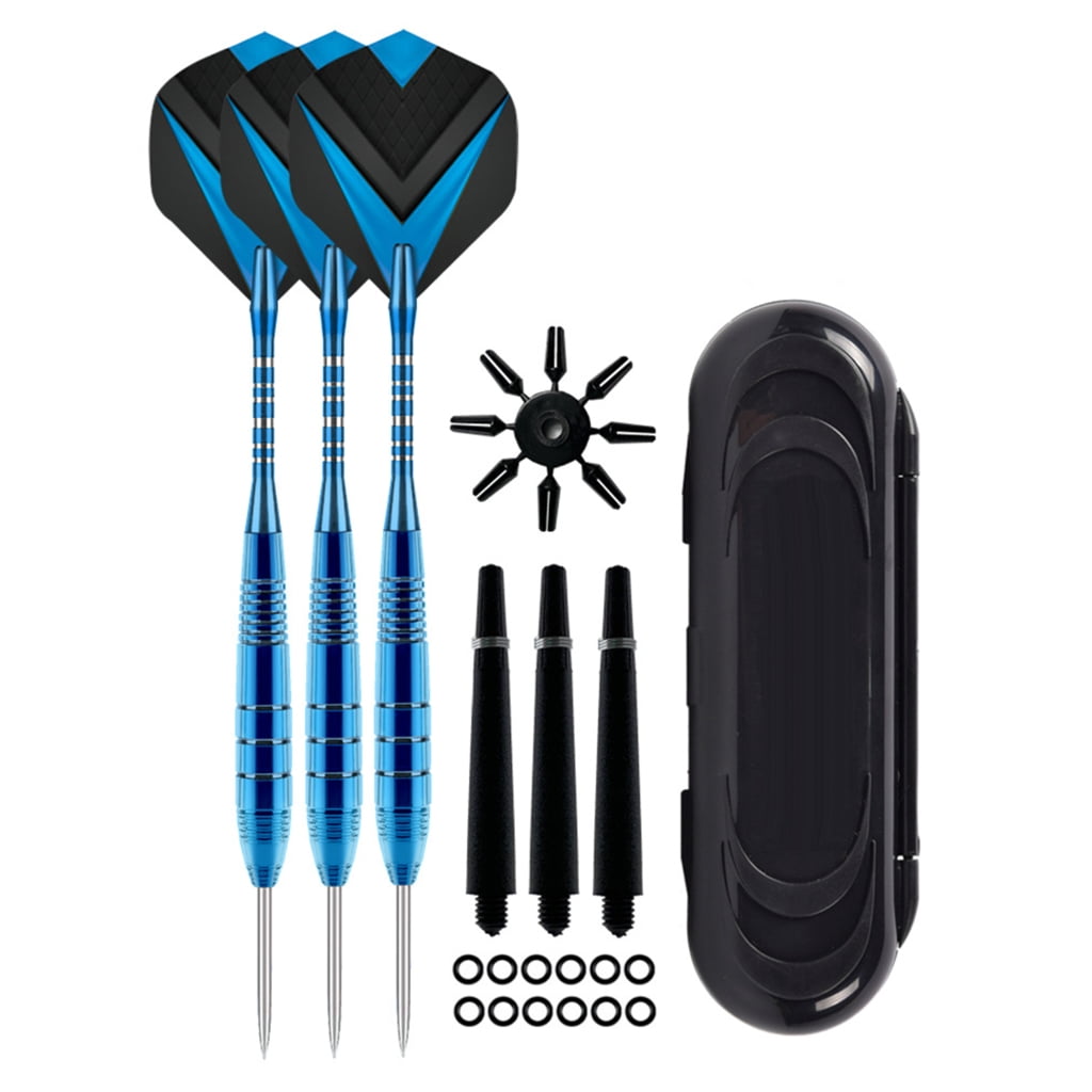 EXCIXING Needle Darts Set 22g Professional Aluminium Tip Darts with O ...