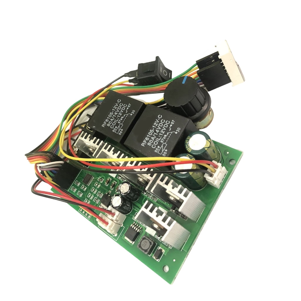 EXCIXING PWM Motor Speed Controller DC10-55V Digital Bidirectional Speed Regulator - Walmart.com