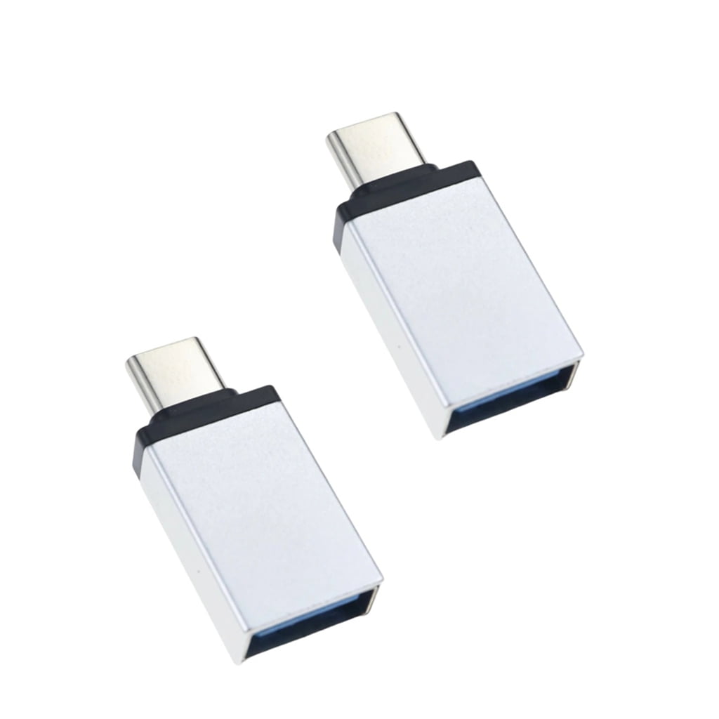 EXCIXING Pack Of 2 USB C to USB Adapter USB C Male To USB3.0 Female OTG ...