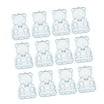 HEMOTON Skyblue Crown Shaped Plastic Candy Boxes for Holding Candies ...