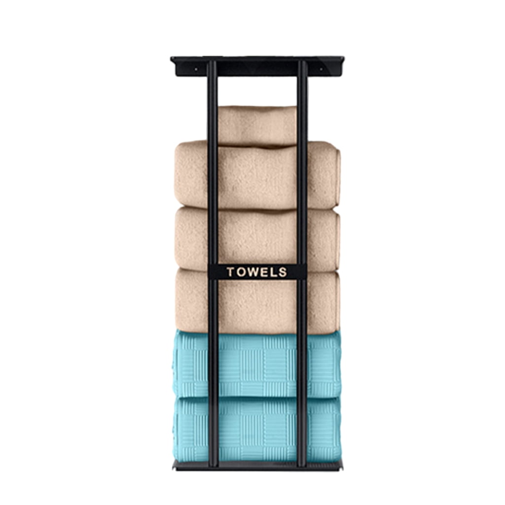 EXCIXING Practical Wall Mounted Towel Holders for Bathroom Use ...