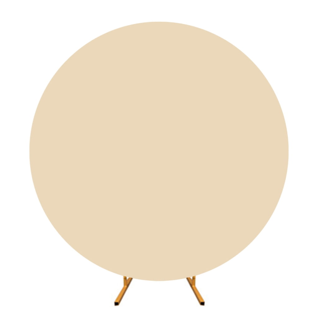 EXCIXING Round Arch Stand Cover with Elastic Bands Backdrop Cover ...