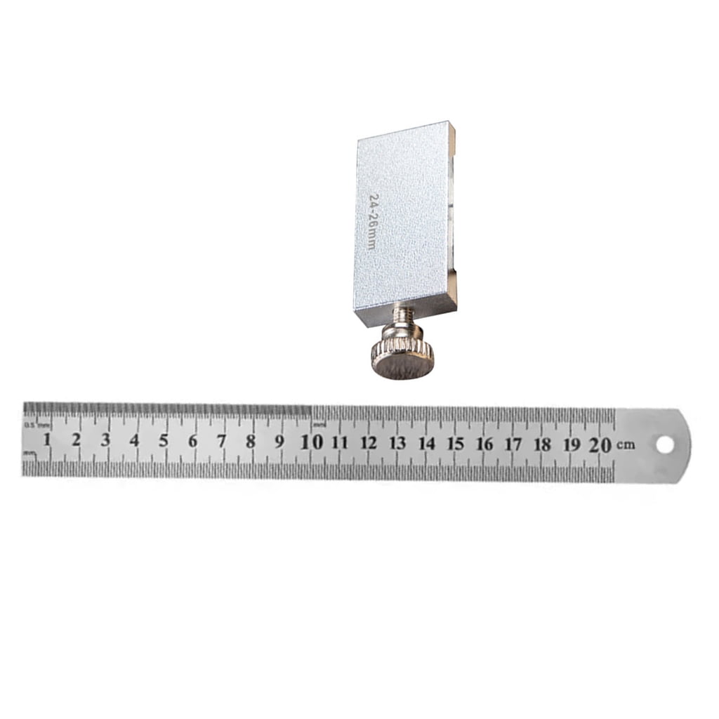 EXCIXING Scribing Ruler with Slide Stop Aluminum Carpentry Marking ...