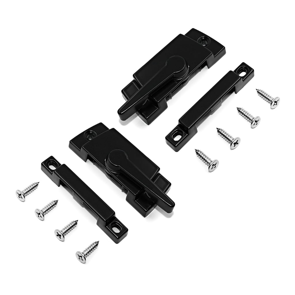 EXCIXING Sliding Window Crescent Lock Sash Lock with Screws Sliding ...