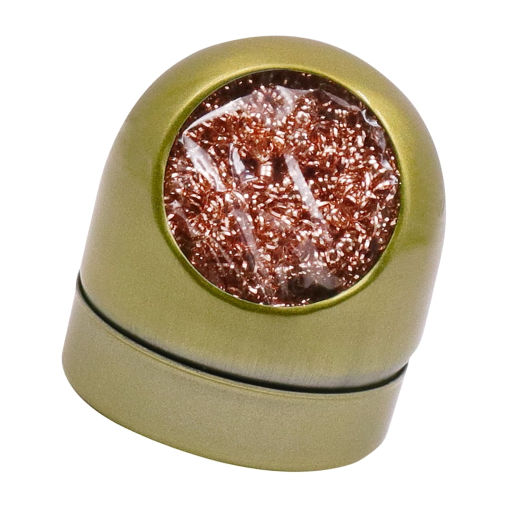 EXCIXING Soldering Tip Cleaner Solder Tip Cleaning Wire and Holder Soft ...