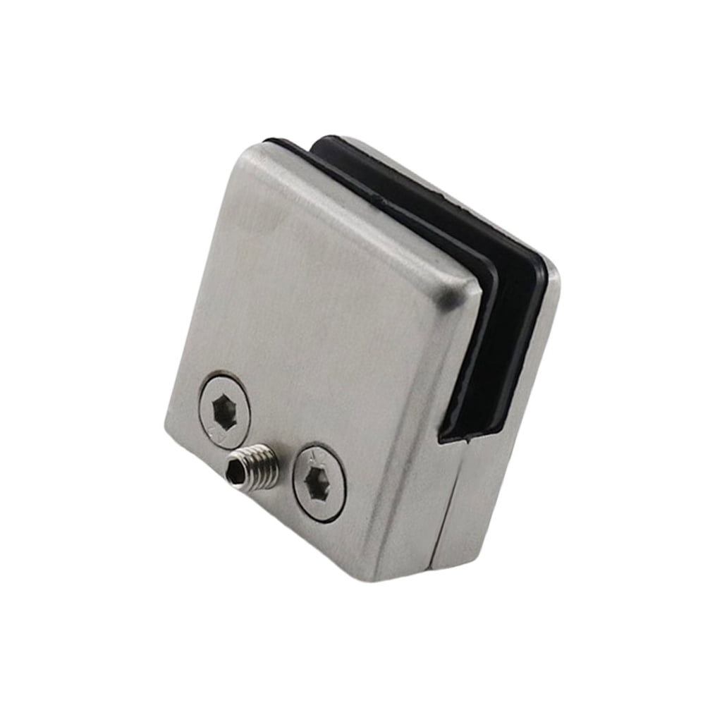 EXCIXING Stainless Steel Glass Clamps Mounting Brackets Adjustable ...