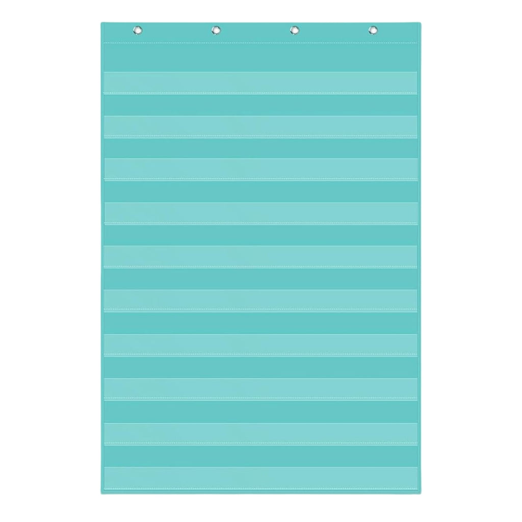 EXCIXING Standard Pocket Charts Wall Hanging Pocket Charts 10 Pocket ...