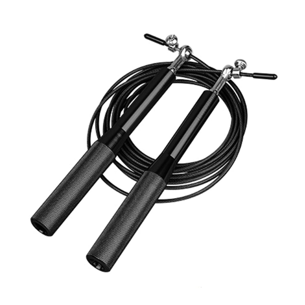 EXCIXING Telescopic Jump Rope 360 Degree Swivel Bearing Rapid Speed ...