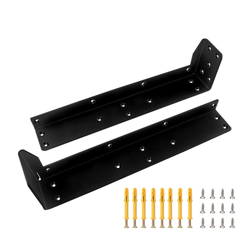 EXCIXING Thicked Invisible L Brackets Wall Mounted Layer Board Support ...