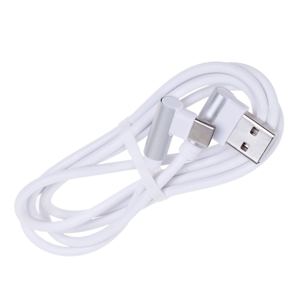 EXCIXING Type C USB Cable With Side Angle Plugs 90 Degree Angled For ...