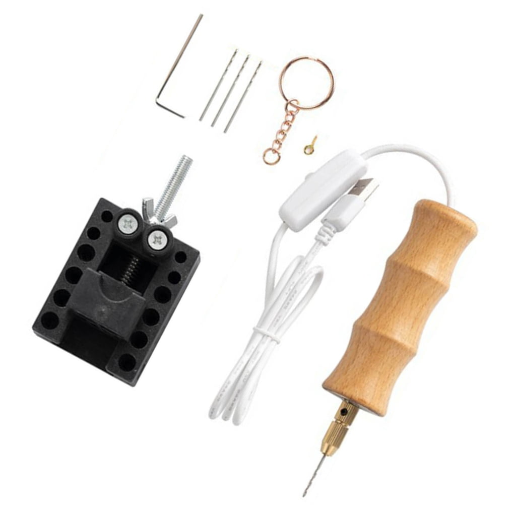 EXCIXING USB Electric Drill Hand Rotary Jewelry Tool for Epoxy Resin ...