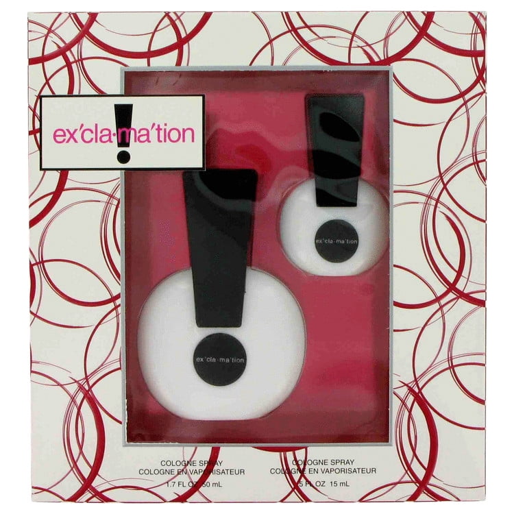 EXCLAMATION by Coty Gift Set -- 1.7 oz Cologne Spray + .5 oz Cologne ...