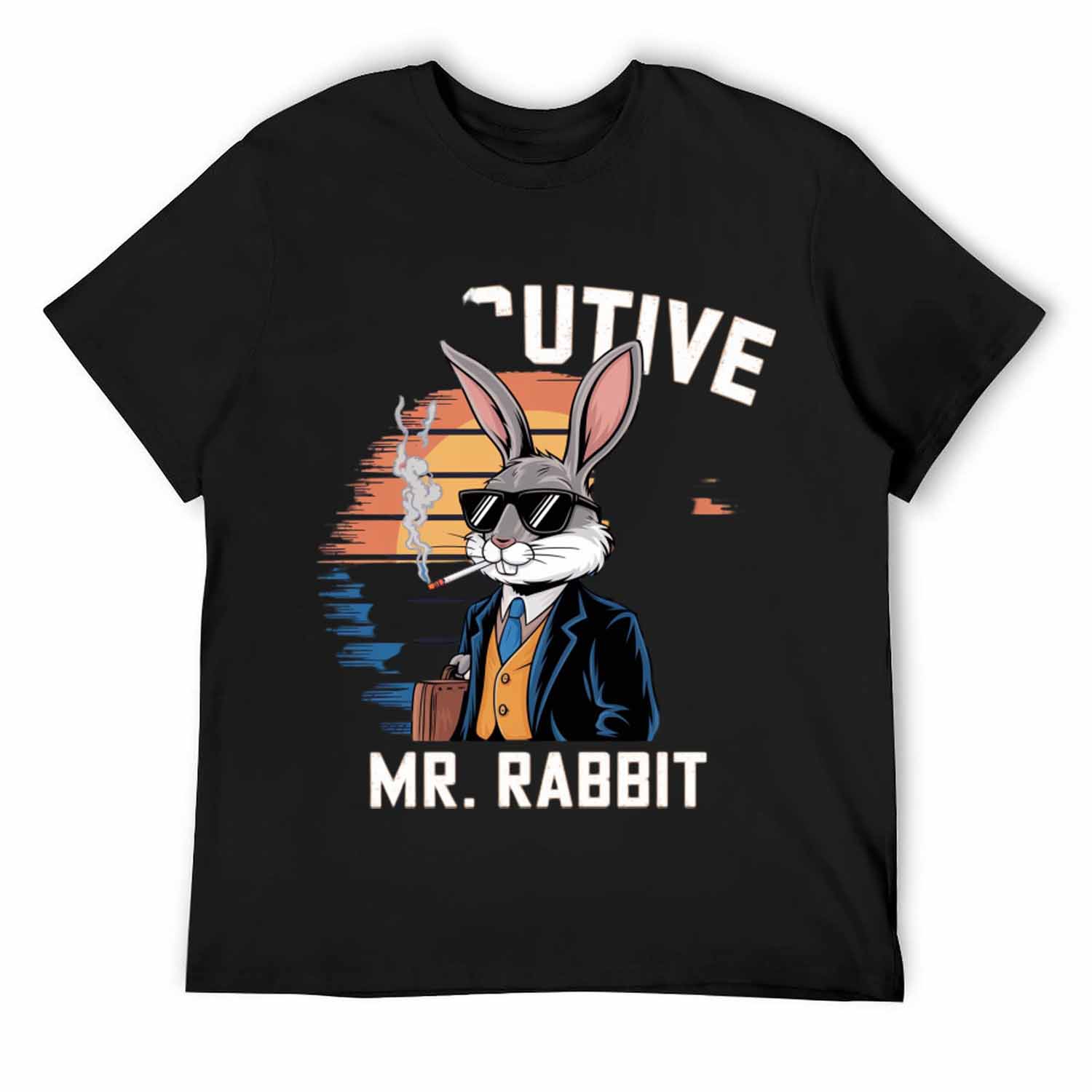 EXECUTIVE MR. RABBIT Farmhouse Farm Mama Country Farming Horse Cow Pig ...