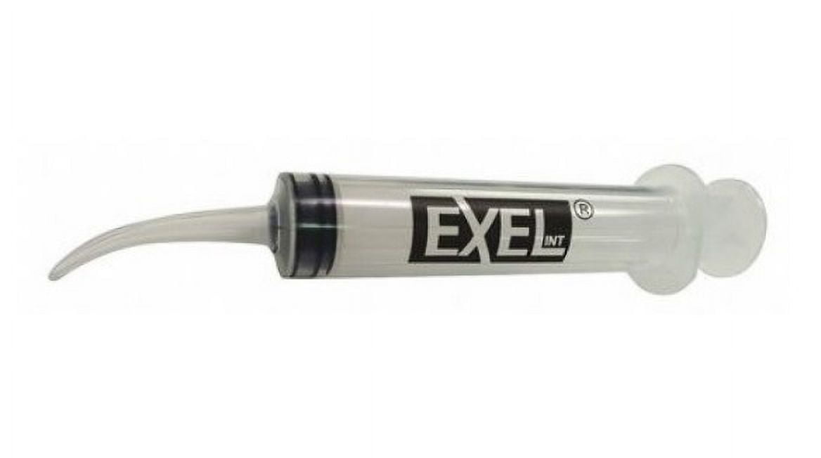 EXEL 26267 Syringe,12mL,5.5 in. L,Plastic,PK50 - Walmart.com