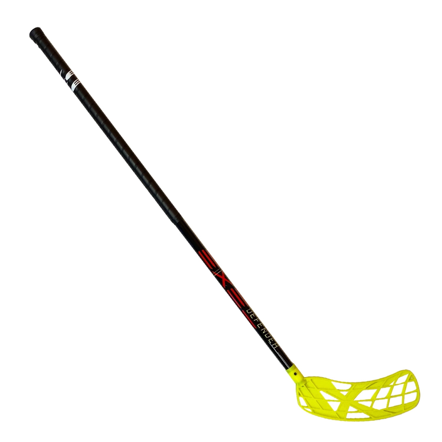 EXEL Defender Series Floorball Stick - Round Shaft with Ambidextrous ...