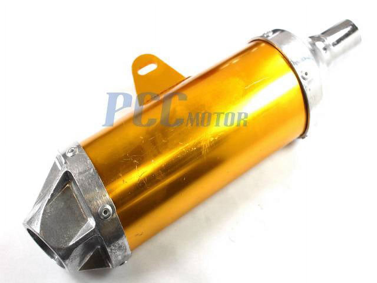 EXHAUST MUFFLER HEAD HONDA XR50 CRF50 SDG SSR 50 70 107 110 125CC GOLD ...