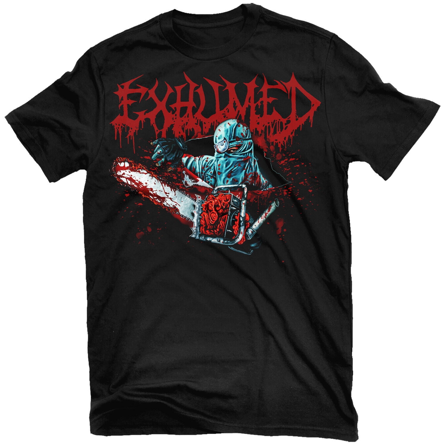 EXHUMED Horror T-Shirt NEW! Relapse Records TS4596 - Walmart.com