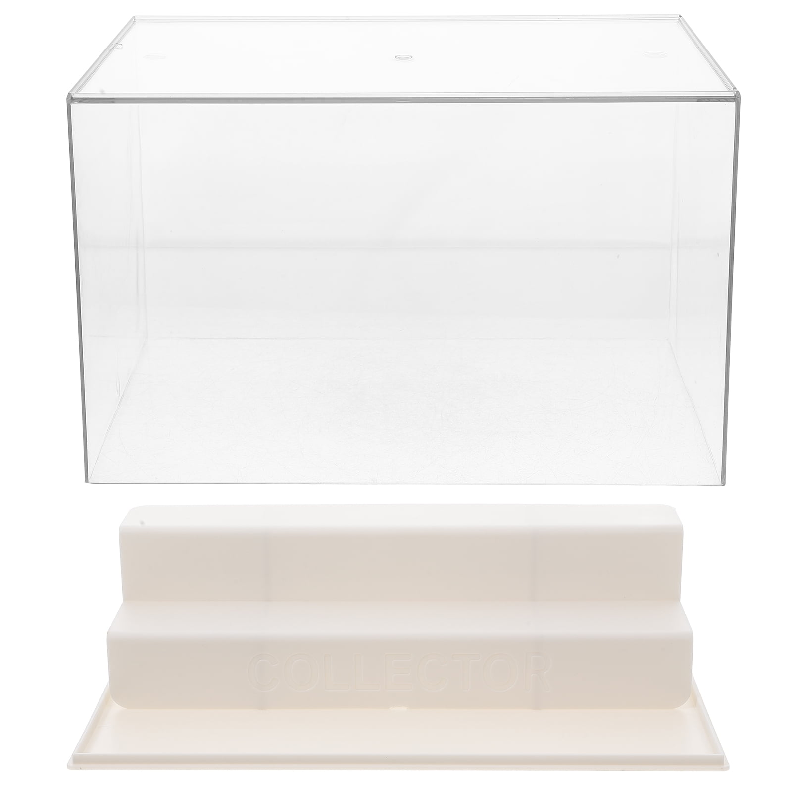 EXHUMKY 1 Set Miniature Display Case Box for Collectibles Transparent ...